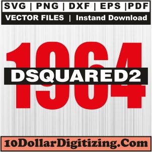 1964 Dsquared Svg | Dsquared Logo Png Vector