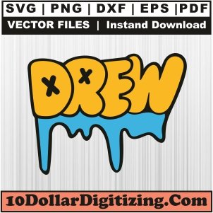 Justin Bieber Drew Logo Svg | Drew Brand Logo Png Vector