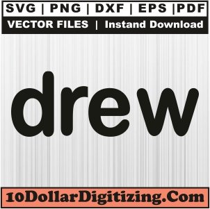 Justin Bieber Drew Svg | Drew Logo Png Vector